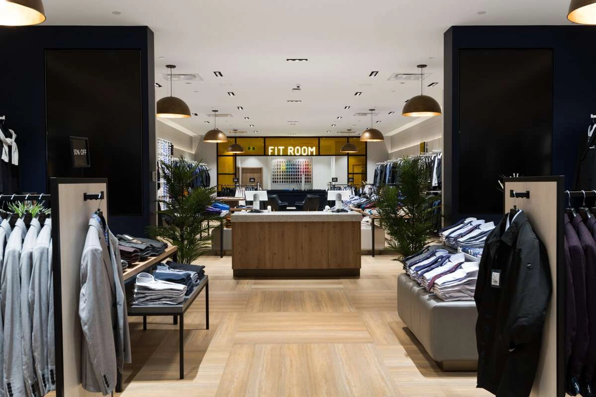 Retail Photography For Tip Top Tailors - Robert Lowdon